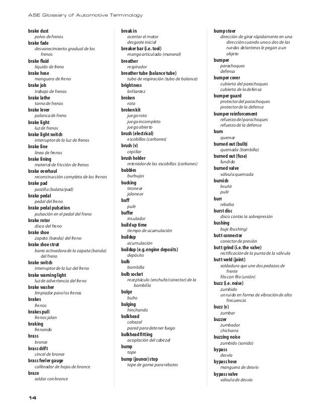 Diccionario automotriz-ase