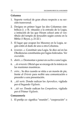 Diccionario basico-de-la-masoneria | PDF