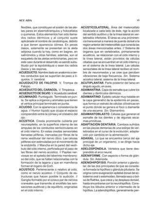 Diccionario De Anatomia De Vertebrados | PDF