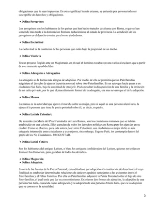 Diccionario de derecho romano | PDF