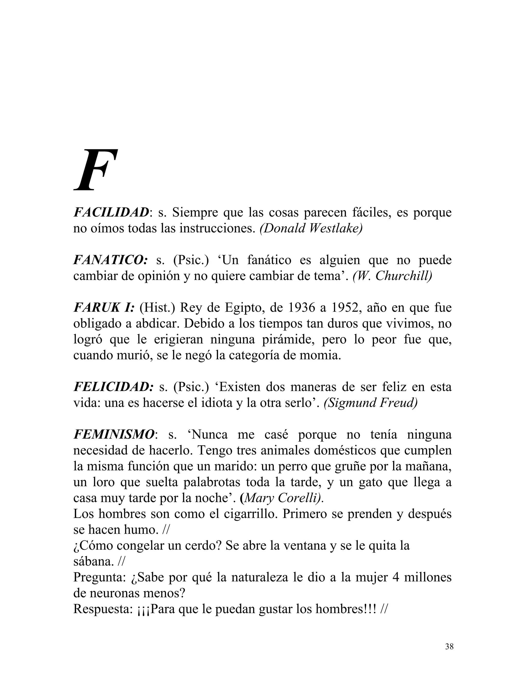 Diccionario de la risa frases que matan de risa | PDF