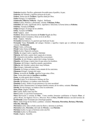 Diccionario de los nombres | PDF