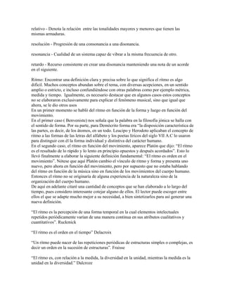 Diccionario de términos musicales | PDF