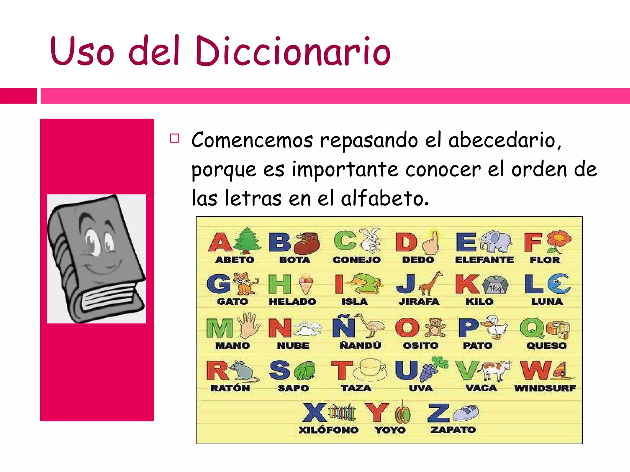 El Uso del Diccionario | PPT