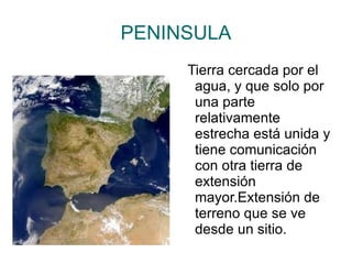 Diccionario geografia | ODP