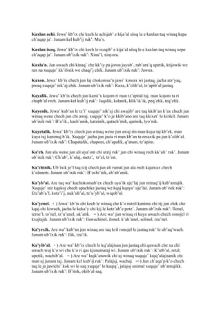 Diccionario de Lengua K'ICHE' Guatemala. | PDF