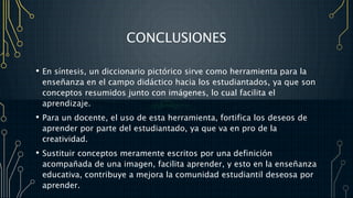 Diccionario pictórico | PPTX