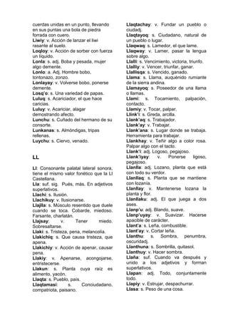 Diccionario quechua - español justo ruelas | PDF