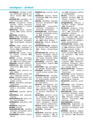 Diccionario sinonimos y antonimos | PDF