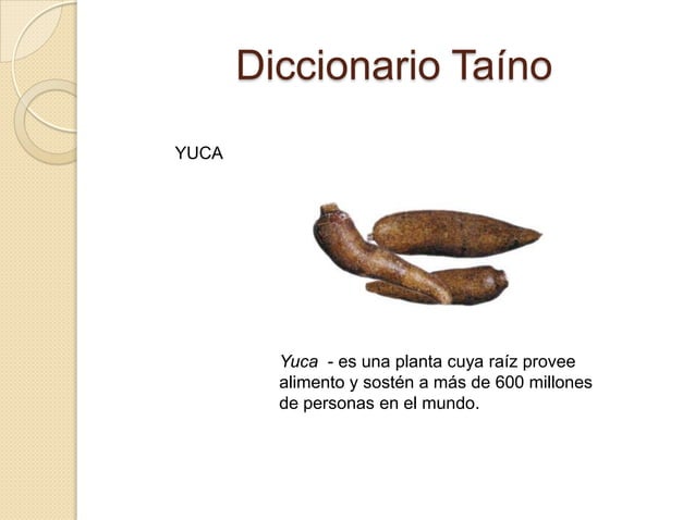 Diccionario taino new | PPTX