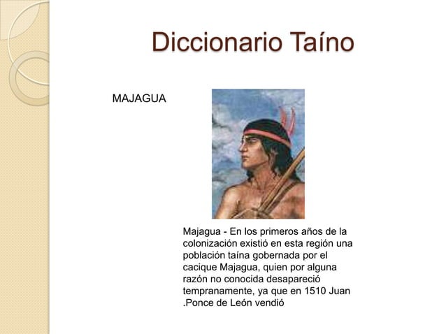 Diccionario taino new | PPTX