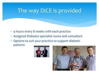 DiCE model nikki taylor (Diabetes Community Extension Teams) | PPTX
