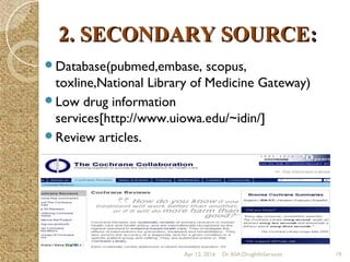 Drug Information Services | PPT