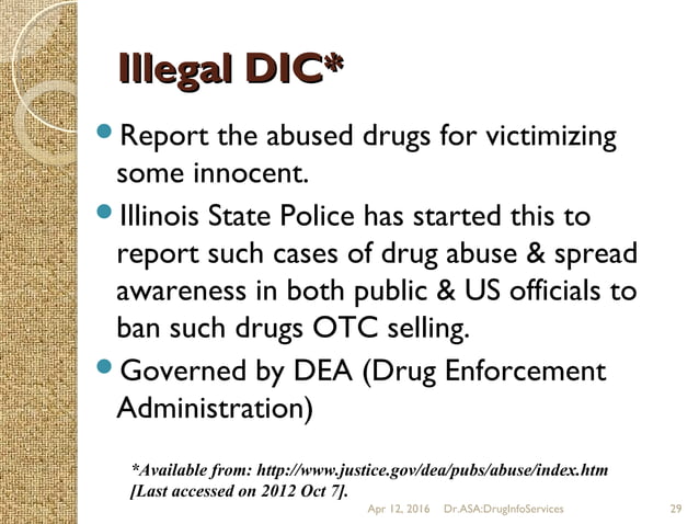 Drug Information Services | PPT