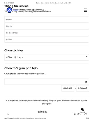 Dich vu don dep ve sinh nha moi xay sach se gon gang | PDF