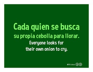 Dichos Mexicanos