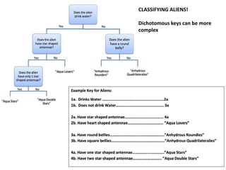 Dichotomous key | PPTX
