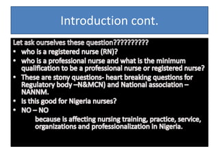 Dichotomy in nursing education | PPT