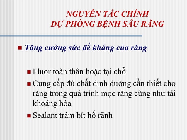 Dich te hoc va phong ngua benh rang mieng | PDF