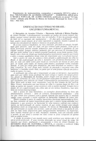 Dicionario de acordes - Almir Chediak | PDF