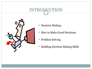 Dicision making skills and problem solving | PPT