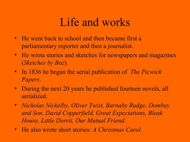 Charles Dickens | PPT