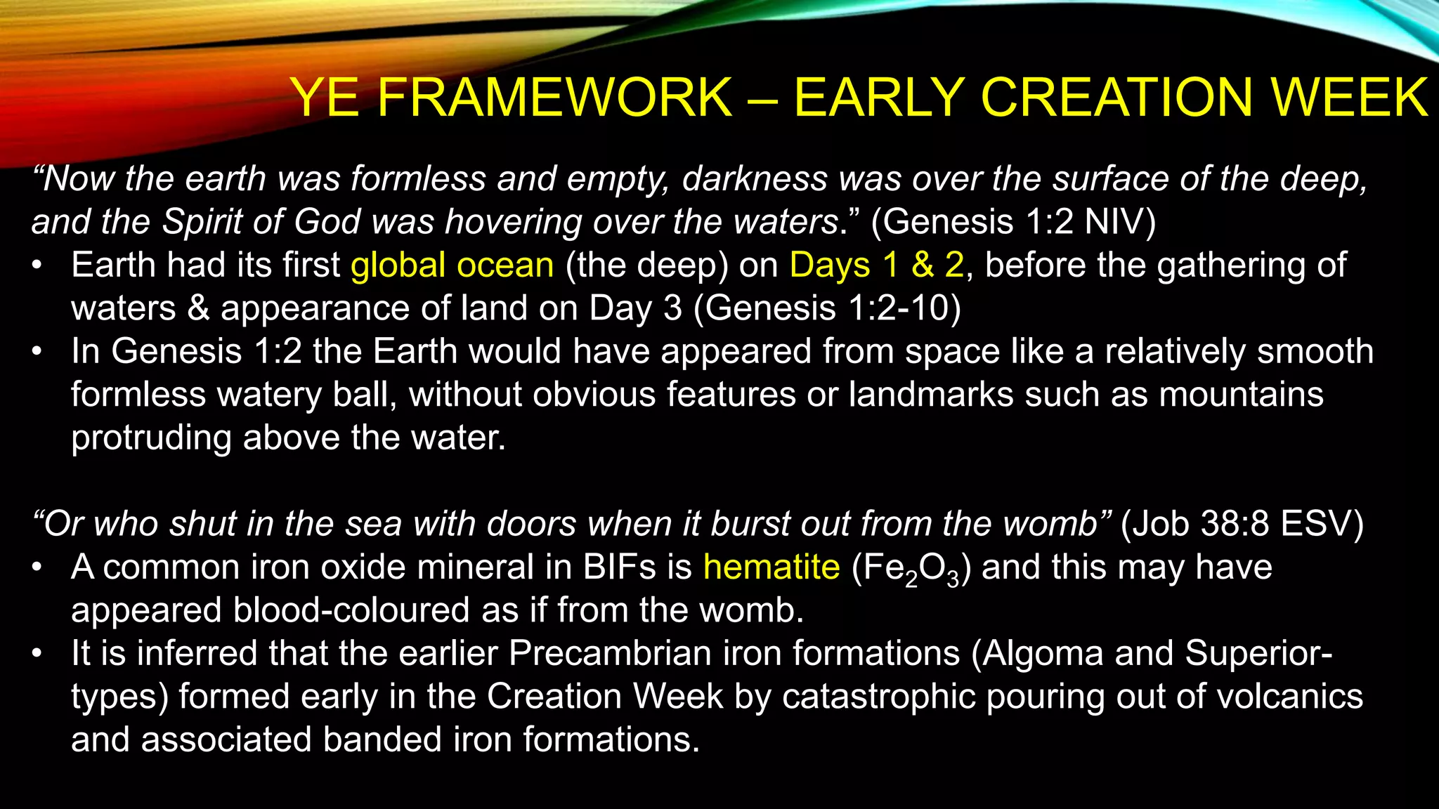 Banded iron formations formed rapidly | PPTX