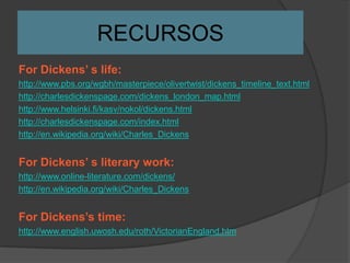 Charles Dickens Webquest | PPT