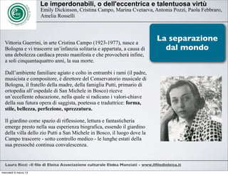 Le imperdonabili: Emily Dickinson - Cristina Campo | PDF