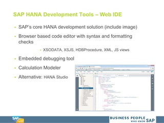 Power of the SAP HANA Platform – Integrating non-SAP data with custom ...