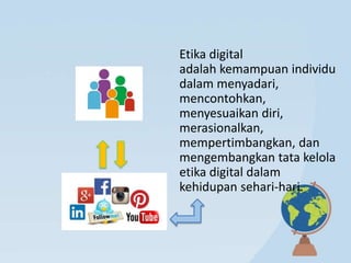 DICKI RIYADI-ETIKA DIGITAL dalam pengguna Aan sehari hari pptx | PPTX