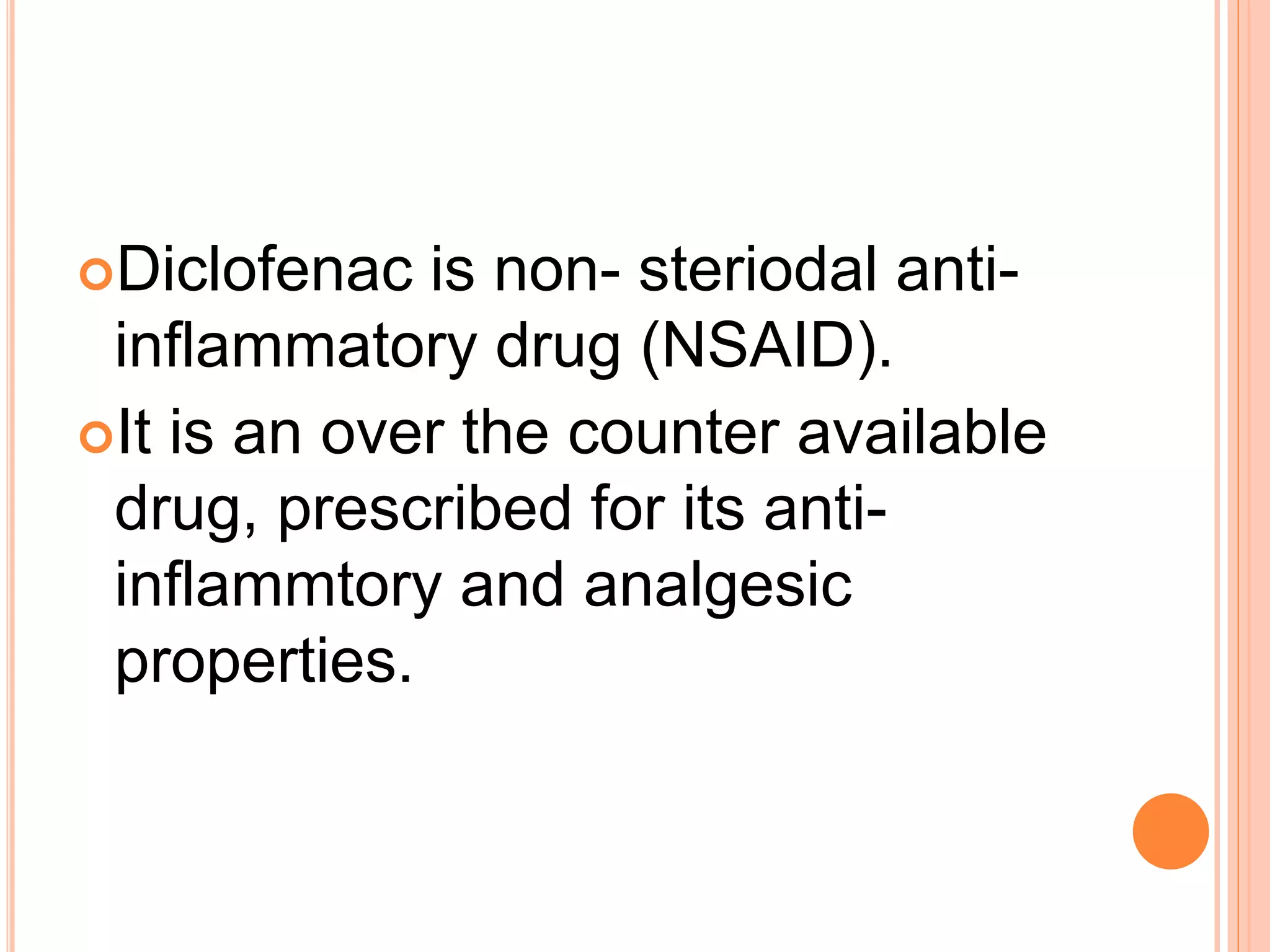Diclofenac | PPTX
