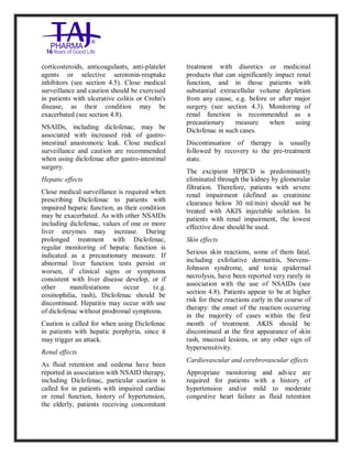 Diclofenac Sodium Injection Taj Pharma SmPC | PDF