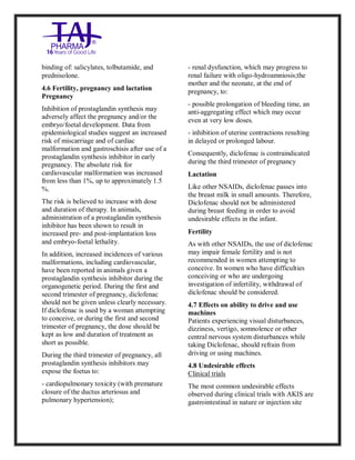 Diclofenac Sodium Injection Taj Pharma SmPC | PDF