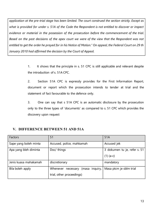 Disclosure under malaysian CPC | DOCX | Law