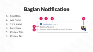 Dicoding Developer Coaching #22: Android | Cara Membuat Notifikasi di Aplikasi Androidmu | PPT