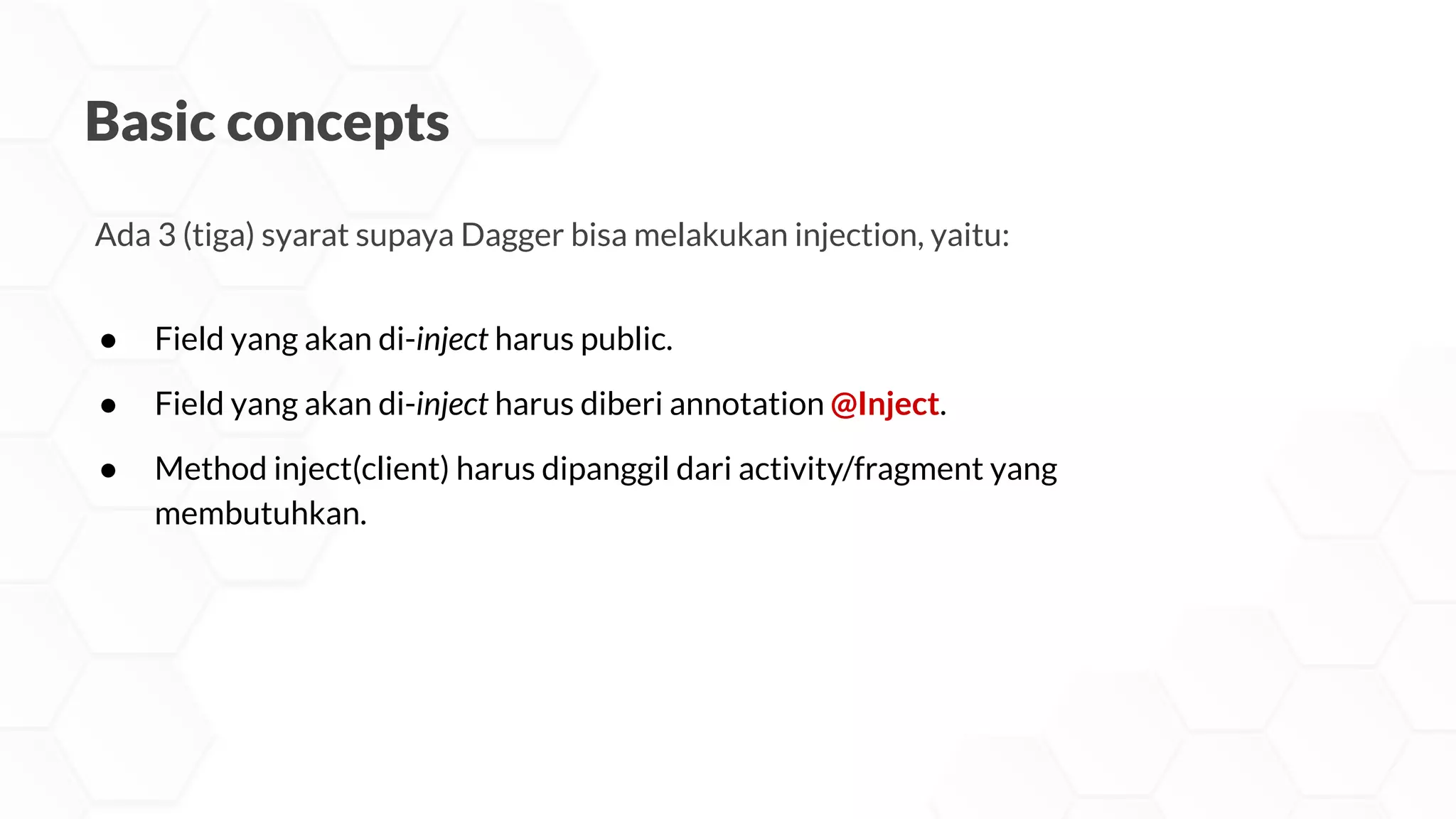 Dicoding Developer Coaching #33: Android | Depedency Injection dengan Dagger, Hilt, & Koin | PDF