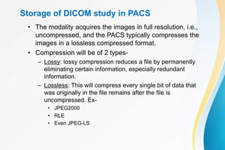 Structure of DICOM Image | PPTX | Data Storage and Warehousing | Computing