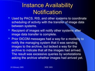 DICOM-Overview-2004.ppt Digital Imaging and Communi- cations in Medicine | PPT
