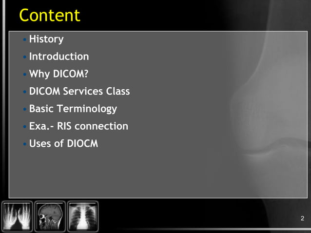 Dicom Structure Basics Ppt