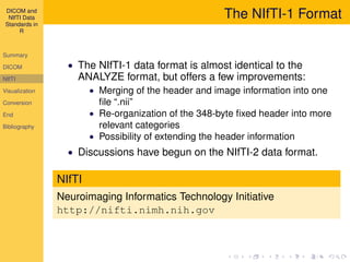 Using DICOM and NIfTI in R | PDF | Graphics Software | Computer Software and Applications