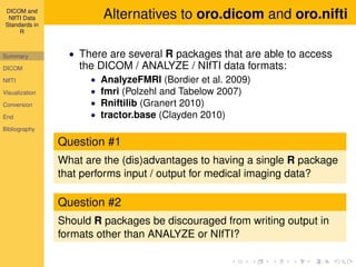 Using DICOM and NIfTI in R | PDF | Graphics Software | Computer Software and Applications