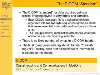 Using DICOM and NIfTI in R | PDF | Graphics Software | Computer Software and Applications