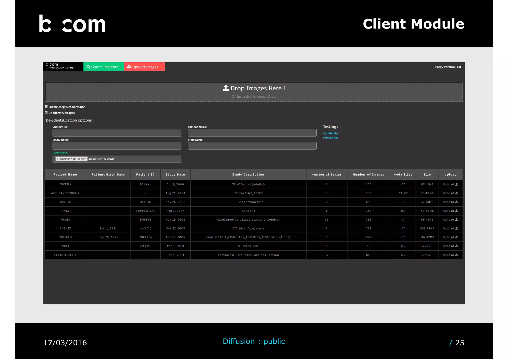 DICOMweb (STOW, WADO, QIDO): Potential and implemntation sample | PDF