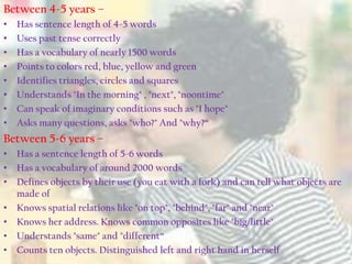 LANGUAGE DEVELOPMENT IN PRESCHOOL YEARS | PPTX