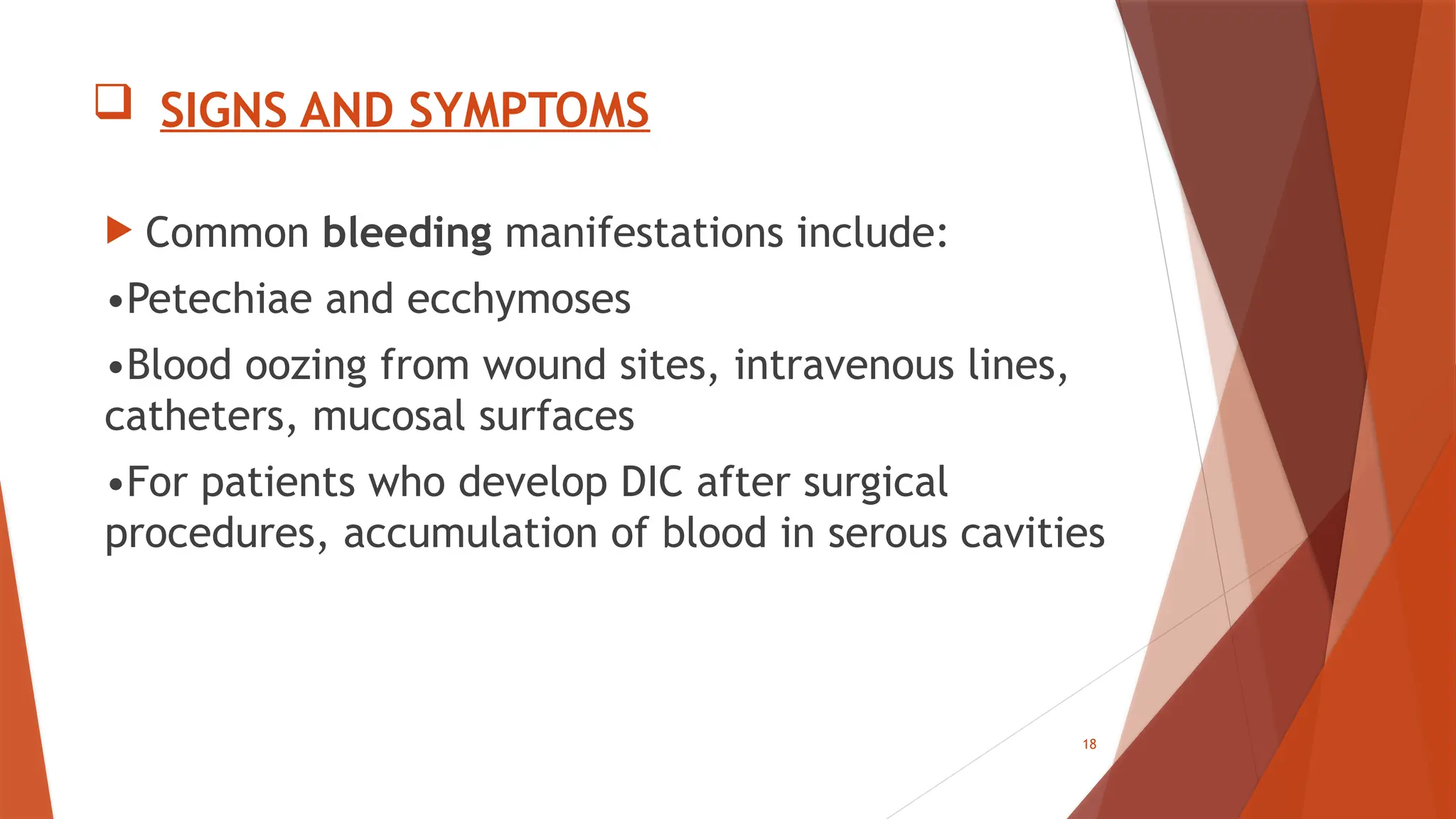 Pathophysiology, Pathogenesis and Laboratory diagnois of DIC | PPTX
