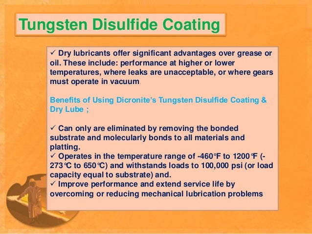 Dicronite Southwest Provides Dry Lubricants Services in USA