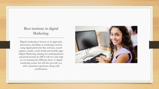 DICS Innovatives: Leading Computer Education in Delhi | PPTX