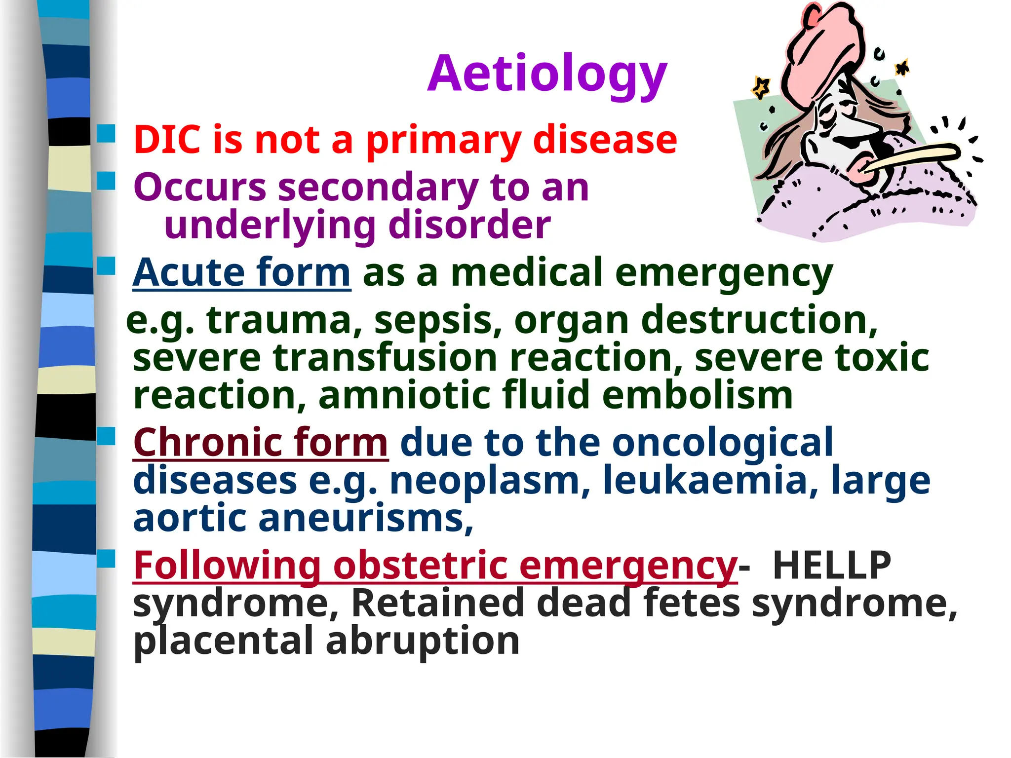 DIC medical disease can efficted bain transfing of collot | PPT