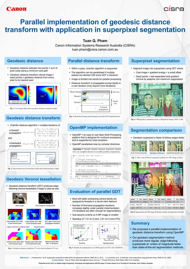 Parallel implementation of geodesic distance transform with application ...